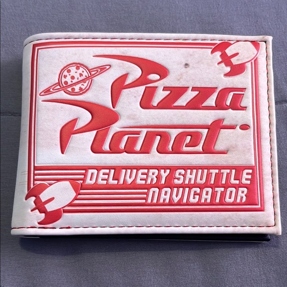 Disney | Bags | Toy Story Pizza Planet Brand New Wallet | Poshmark